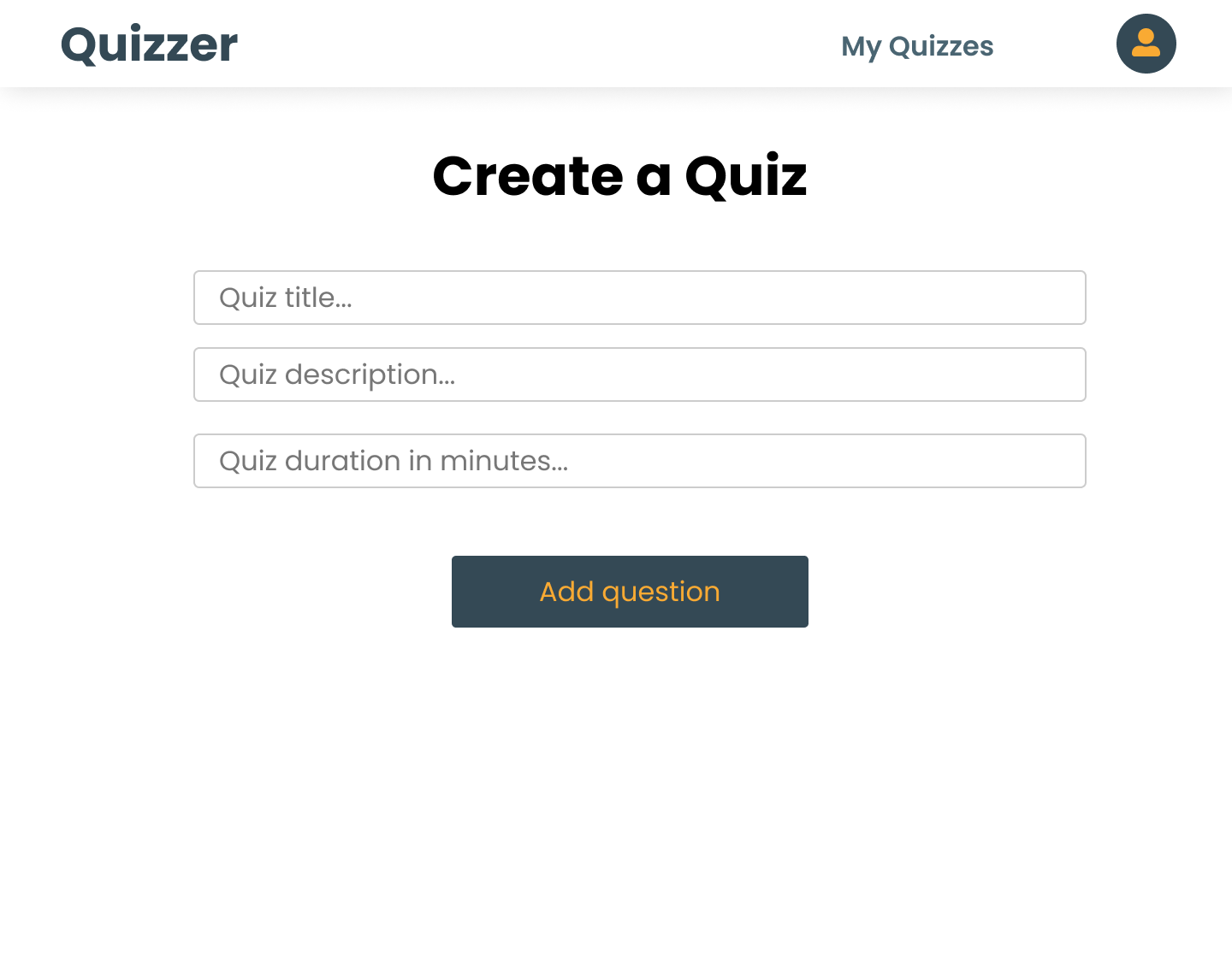Create Quiz [ Teaher ] · Issue #81 · GSG-G11/Quizzer · GitHub