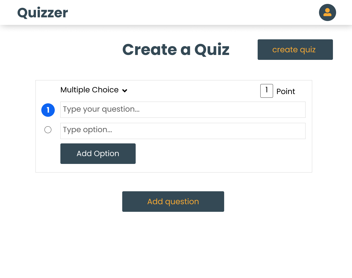 Create Quiz [ Teaher ] · Issue #81 · GSG-G11/Quizzer · GitHub