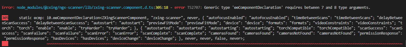 This Package is Broken · Issue #497 · zxing-js/ngx-scanner · GitHub