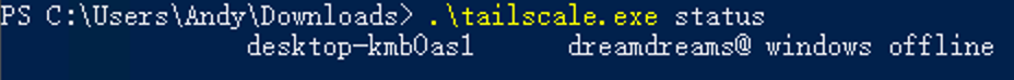 Windows CLI `tailscale status` does not print IP when it is the only device on a tailnet · Issue ...