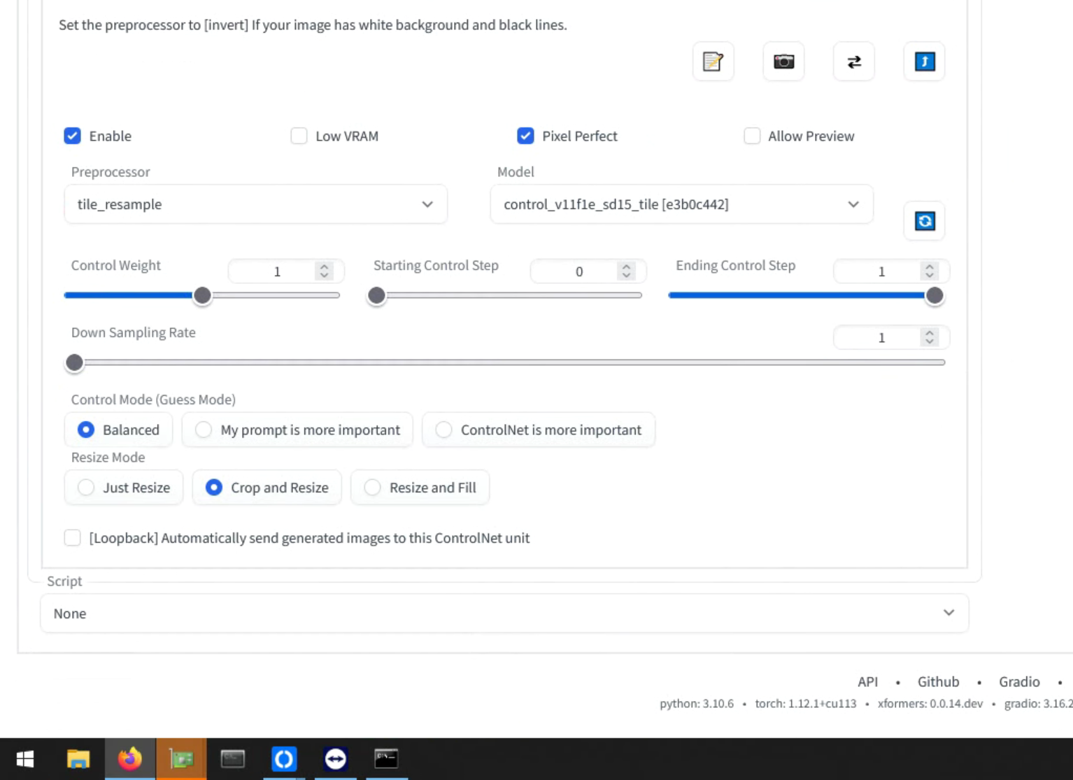 [Bug]: Problem with new Tile model · Issue #1051 · Mikubill/sd-webui-controlnet · GitHub