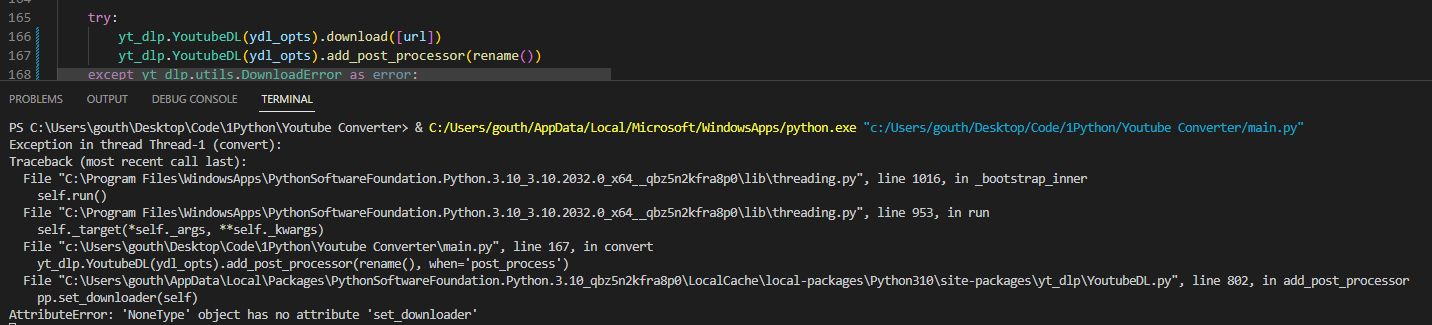 How can I get a python event after the .webm file is converted to mp3 ? · Issue #5252 · yt-dlp ...