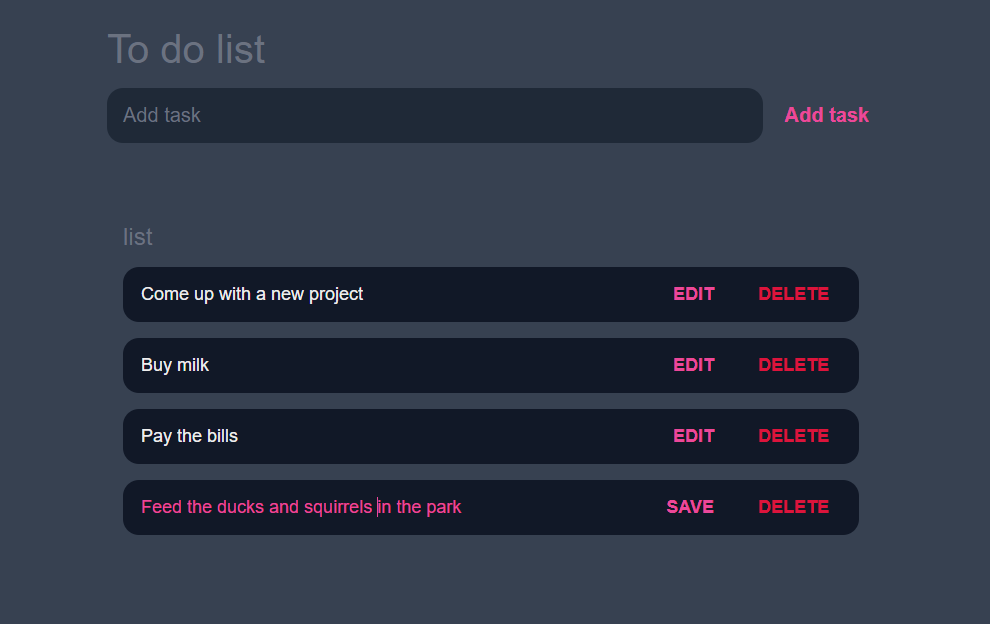 GitHub - AngelicaNartova/To-Do-List