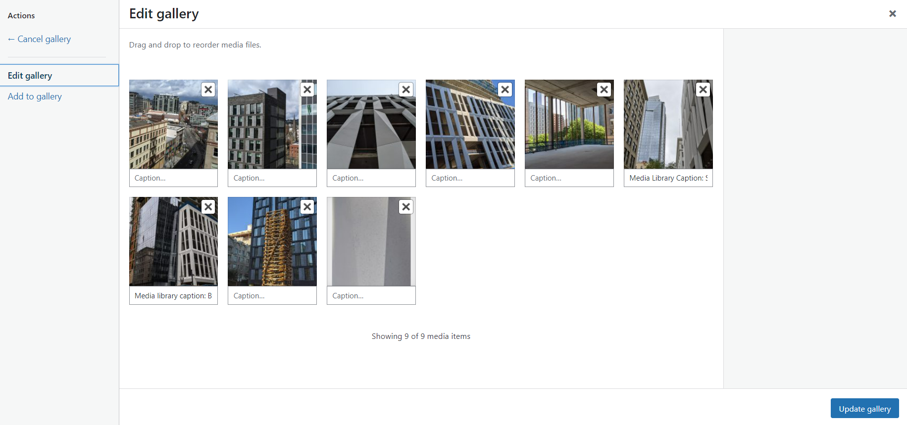 Galleries: drag & drop reordering broken in the media library · Issue #35906 · WordPress ...