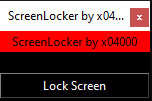 GitHub - x04000/ScreenLocker: A simple Screen Locker writed in Python