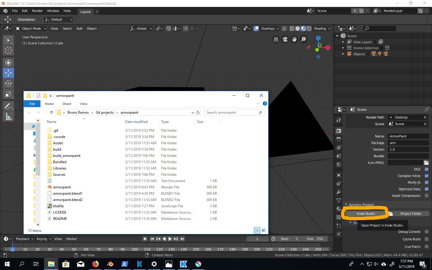 Compiling and debugging issues · Issue #78 · armory3d/armortools · GitHub