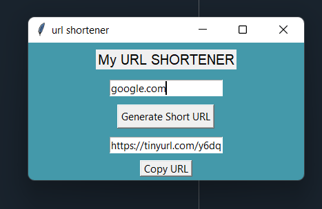 GitHub - gda1335/urlShortener-Lib-Tkinter-Project-w-Python