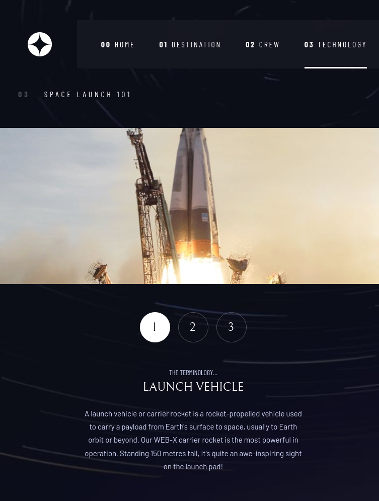Github Alqae Space Tourism Website Our Space Tourism Website Offers