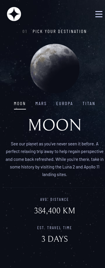 Github Alqae Space Tourism Website Our Space Tourism Website Offers