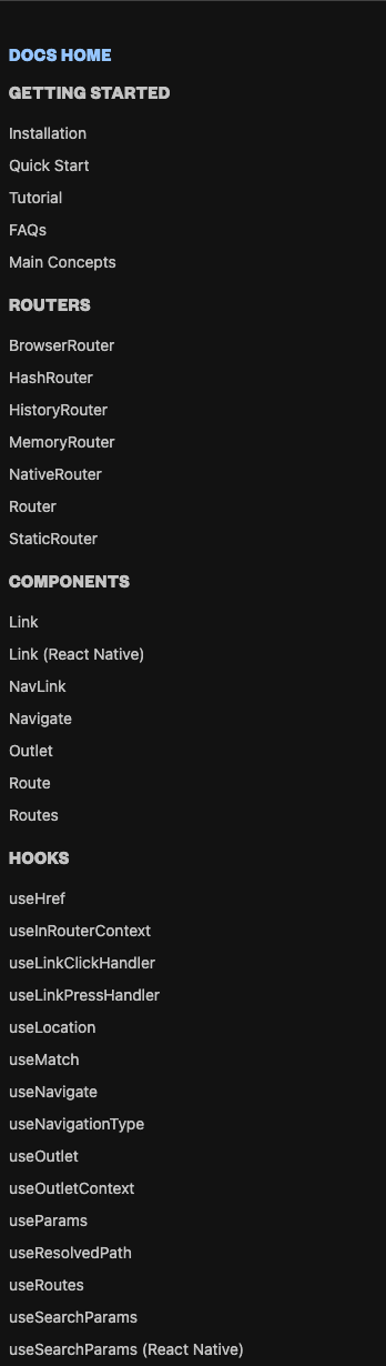 Bug Docs Api Reference Link Broken · Issue 8897 · Remix Runreact Router · Github