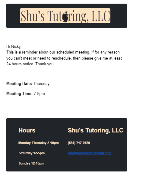 GitHub - bschu20/Automated-Meeting-Reminders