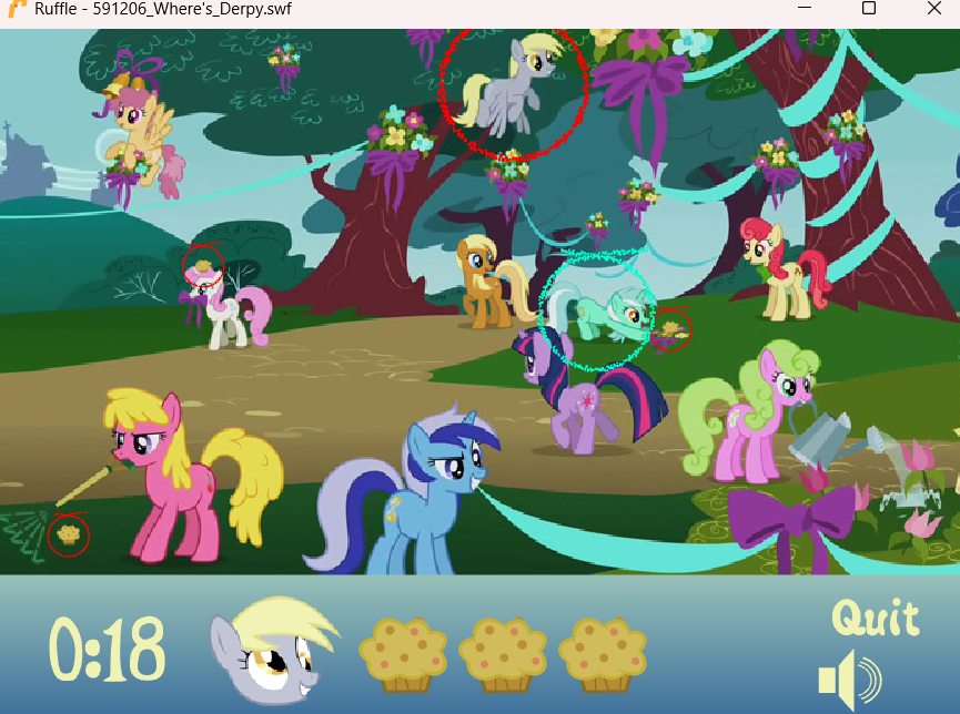 Where's Derpy: Freezes when pressing play · Issue #9269 · ruffle-rs/ruffle · GitHub