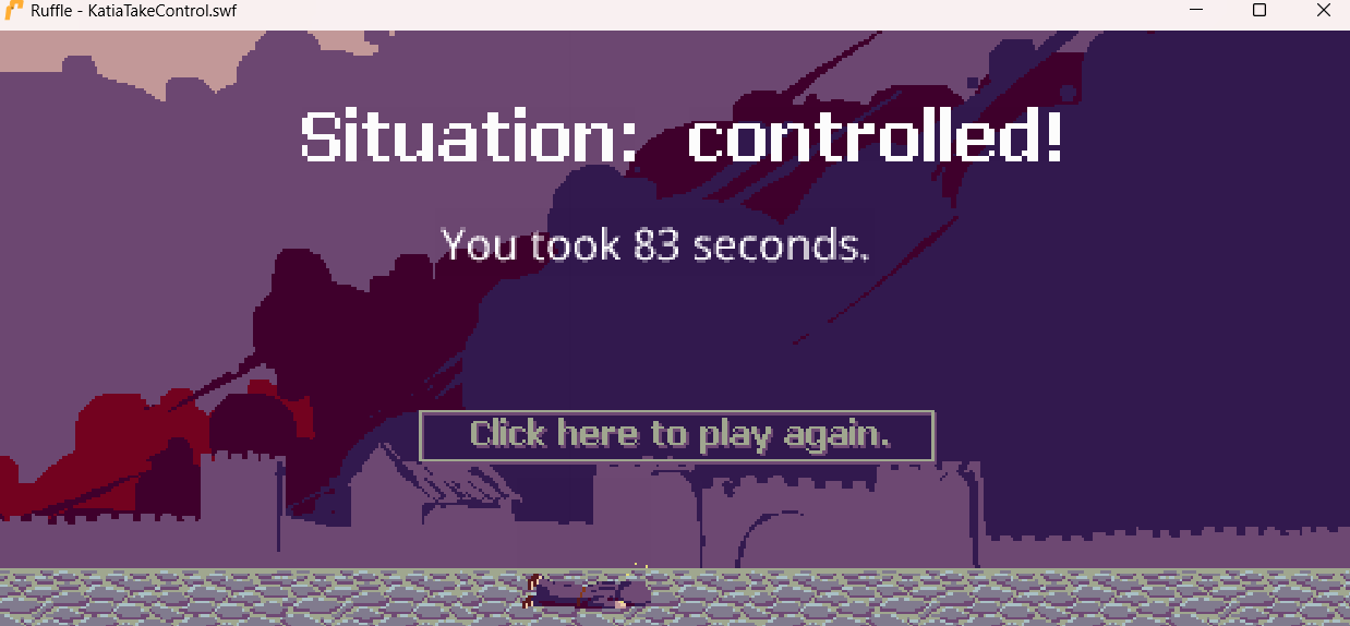 Prequel Adventure: Katia Take Control: Katia falls through floor · Issue #10025 · ruffle-rs ...