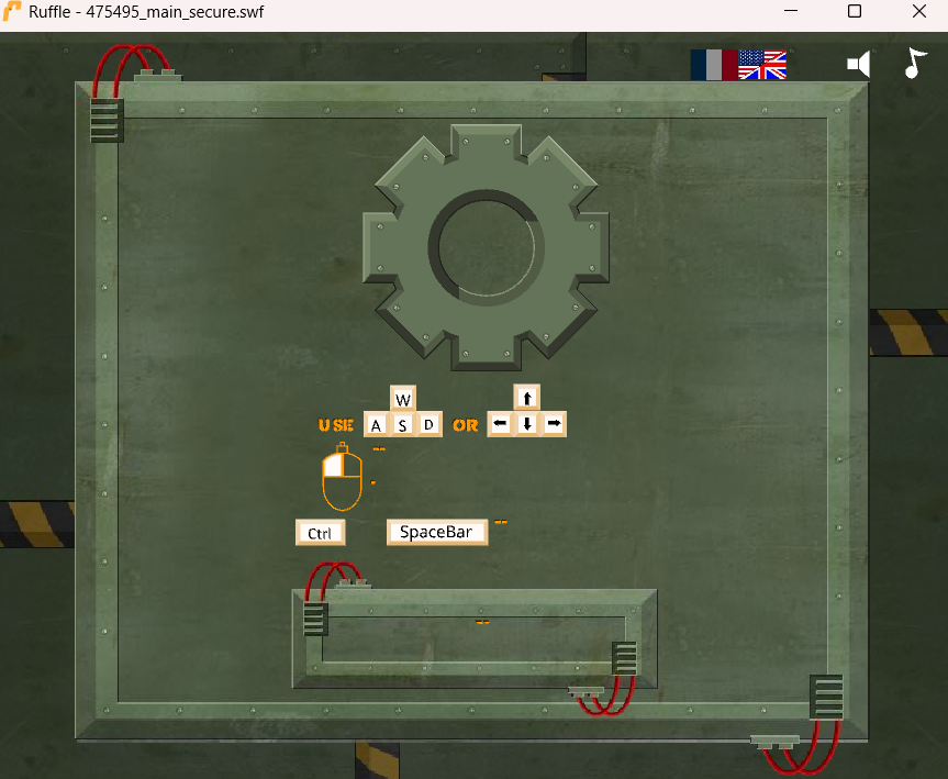 .: Mechanical Commando :.: Wonky title screen buttons and loading ...