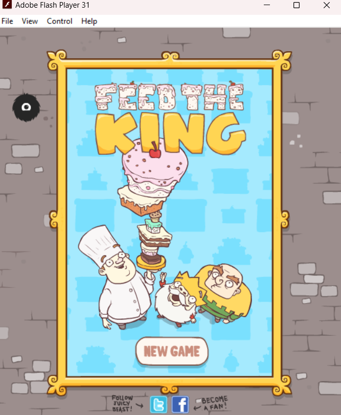 Feed the King: Blank Title Screen · Issue #10147 · ruffle-rs/ruffle ...
