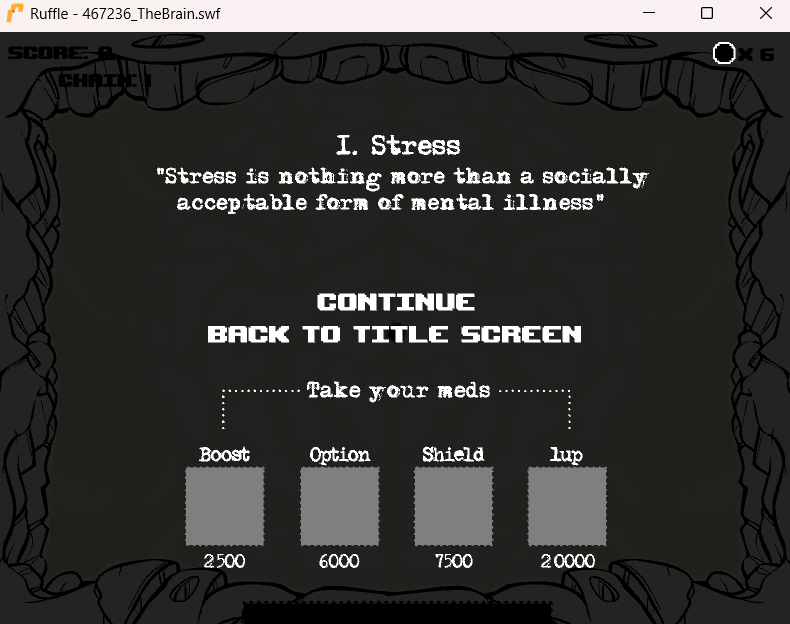 Grey Matter: Invisible meds · Issue #10203 · ruffle-rs/ruffle · GitHub