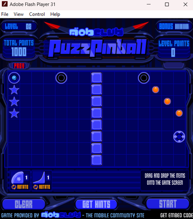 Puzzpinball Next Level Never Appears · Issue 10325 · Ruffle Rsruffle