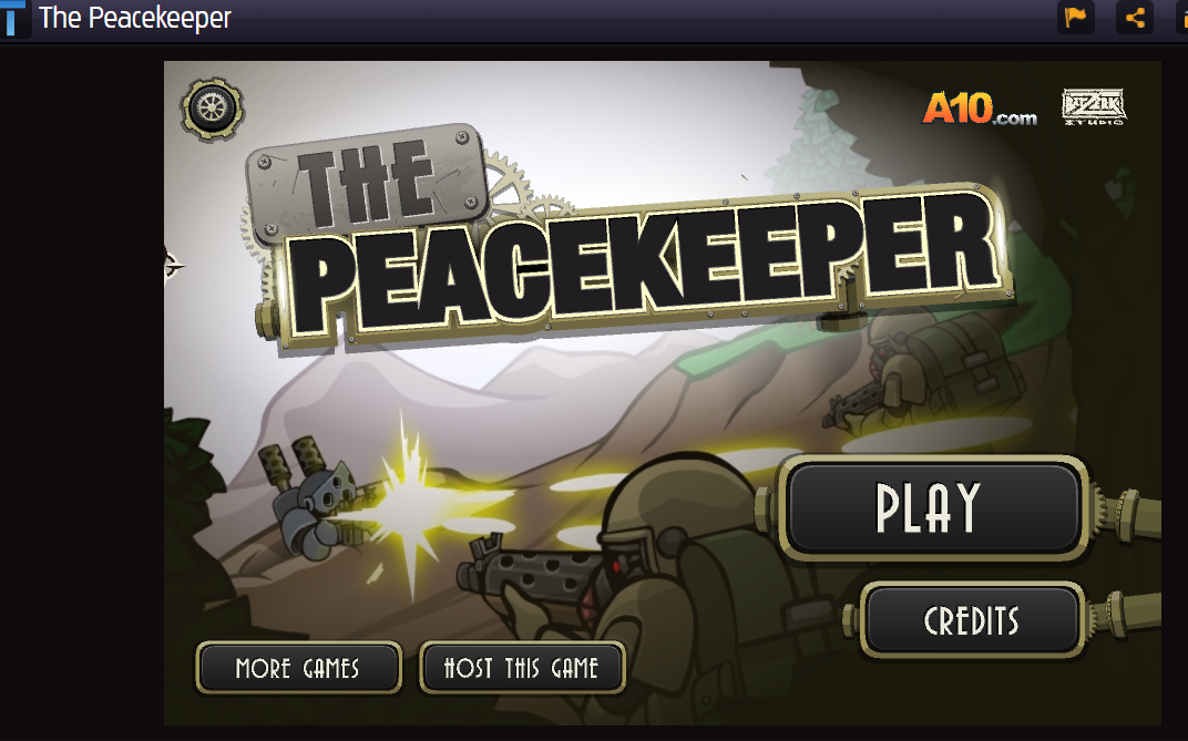 The Peacekeeper: Title Screen buttons and stuck mouse · Issue #10152 · ruffle-rs/ruffle · GitHub