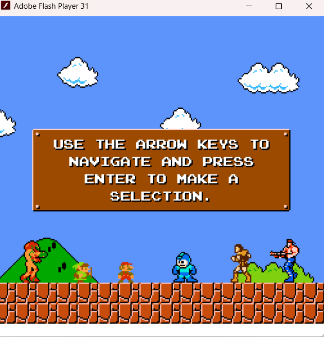 Super Mario Crossover: Doesn't start · Issue #8968 · ruffle-rs/ruffle ...