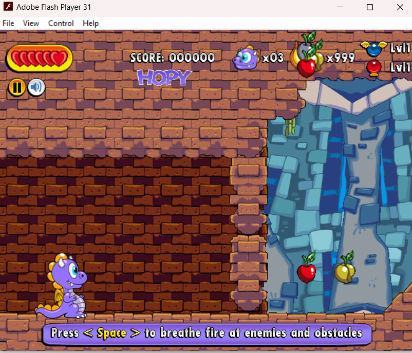 Run Hopy Run: Incorrect starting area background and uncollectable ...