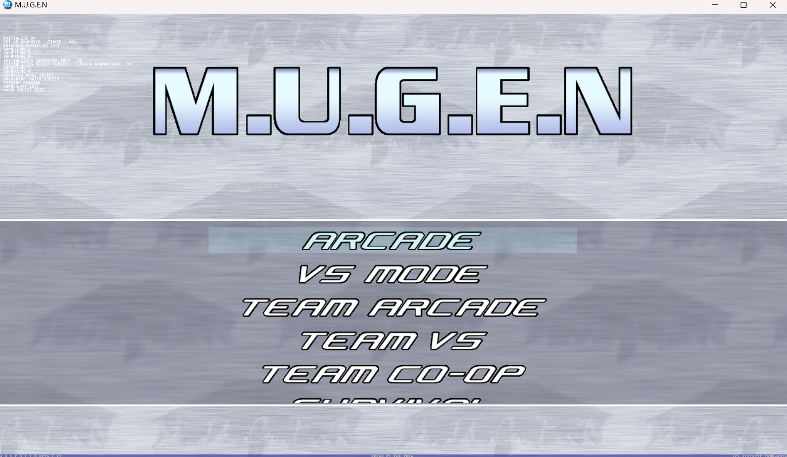 Allow for Debug mode to be opened up during the title screens and other menus · ikemen-engine ...