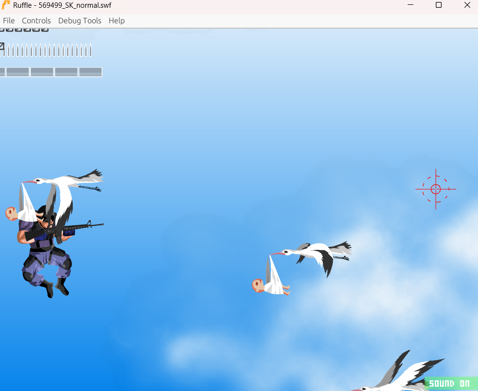 Stork Shot: UI Placement Issues · Issue #11531 · ruffle-rs/ruffle · GitHub