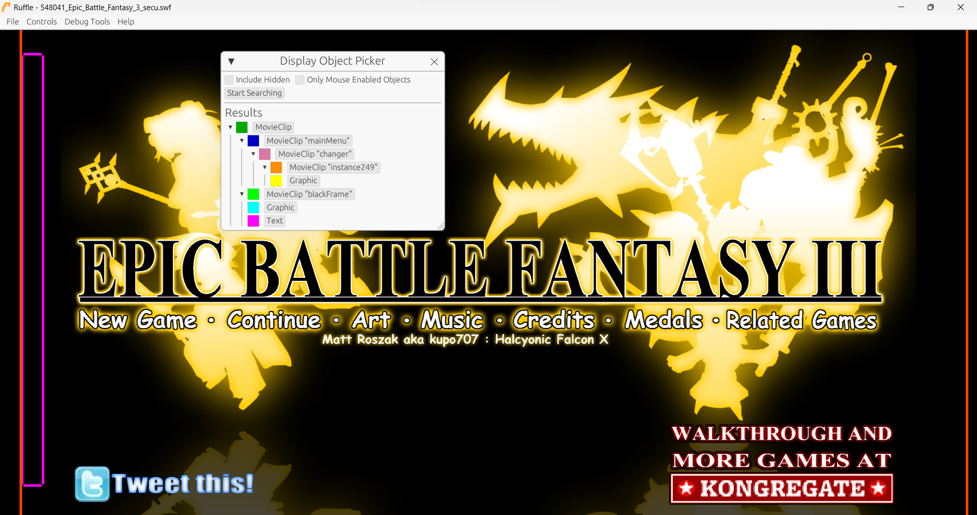 Epic Battle Fantasy 3 Invisible Text · Issue 11967 · Ruffle Rsruffle · Github 5109