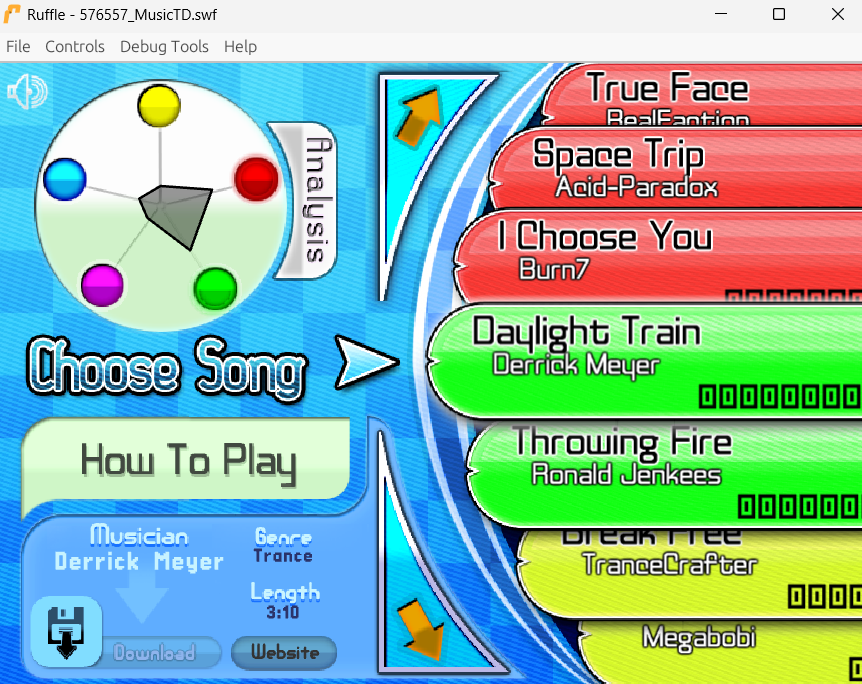 Symphonic Tower Defense: Broken leaderboards and song analysis · Issue #11304 · ruffle-rs/ruffle ...