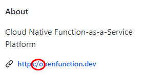Wrong link in About · Issue #119 · OpenFunction/OpenFunction · GitHub