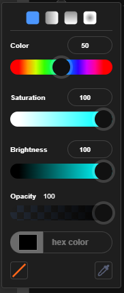Color Picker Inputs compatibility with Opacity Slider · Issue #5321 ...