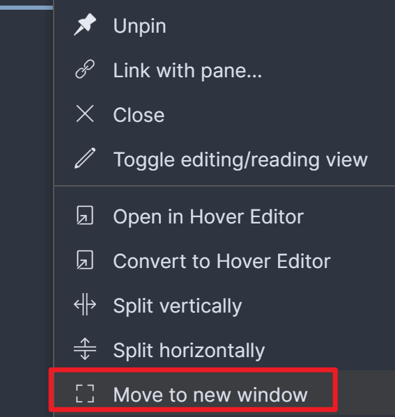 Can Not See The Note Contents Of Links In Edit Mode If That Note Page Has Been Set Move To