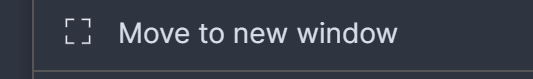 When An Opened Map Page Is Dragged Out Via The Option Move To New Window To Become A Separate