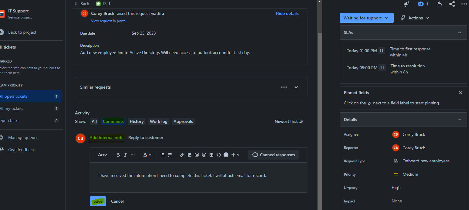 GitHub - coreybruck/Ticketing-Jira-Lab