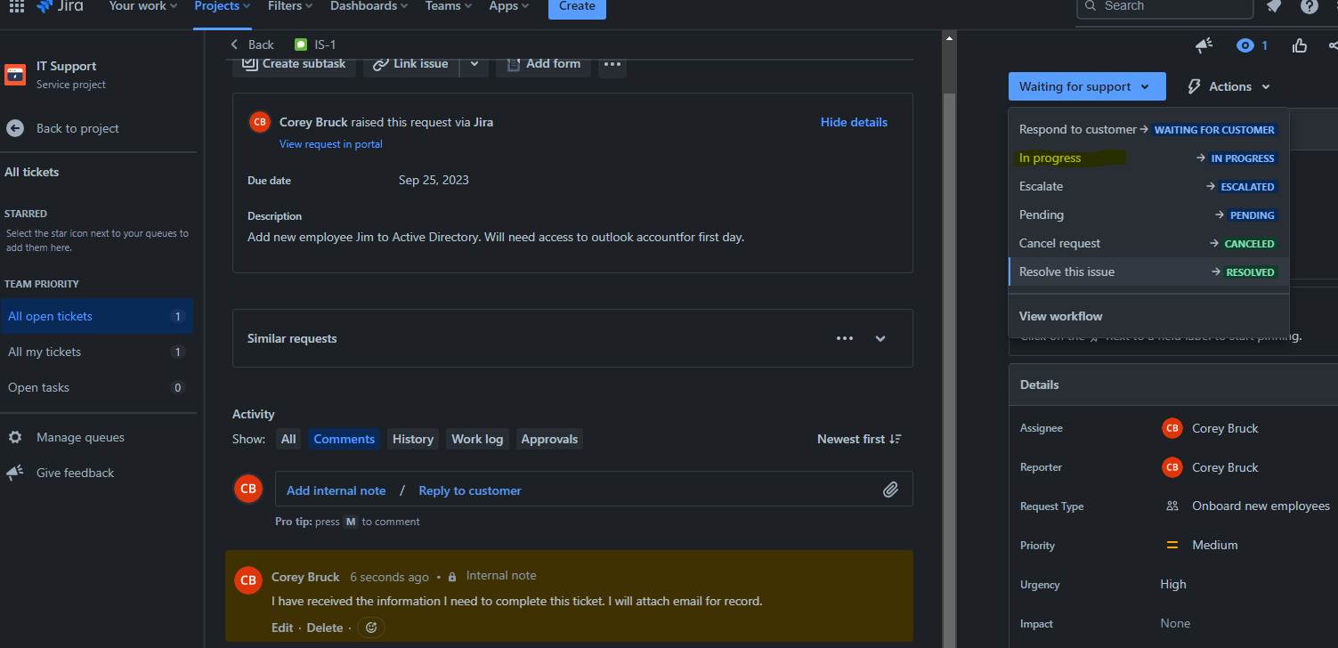 GitHub - coreybruck/Ticketing-Jira-Lab