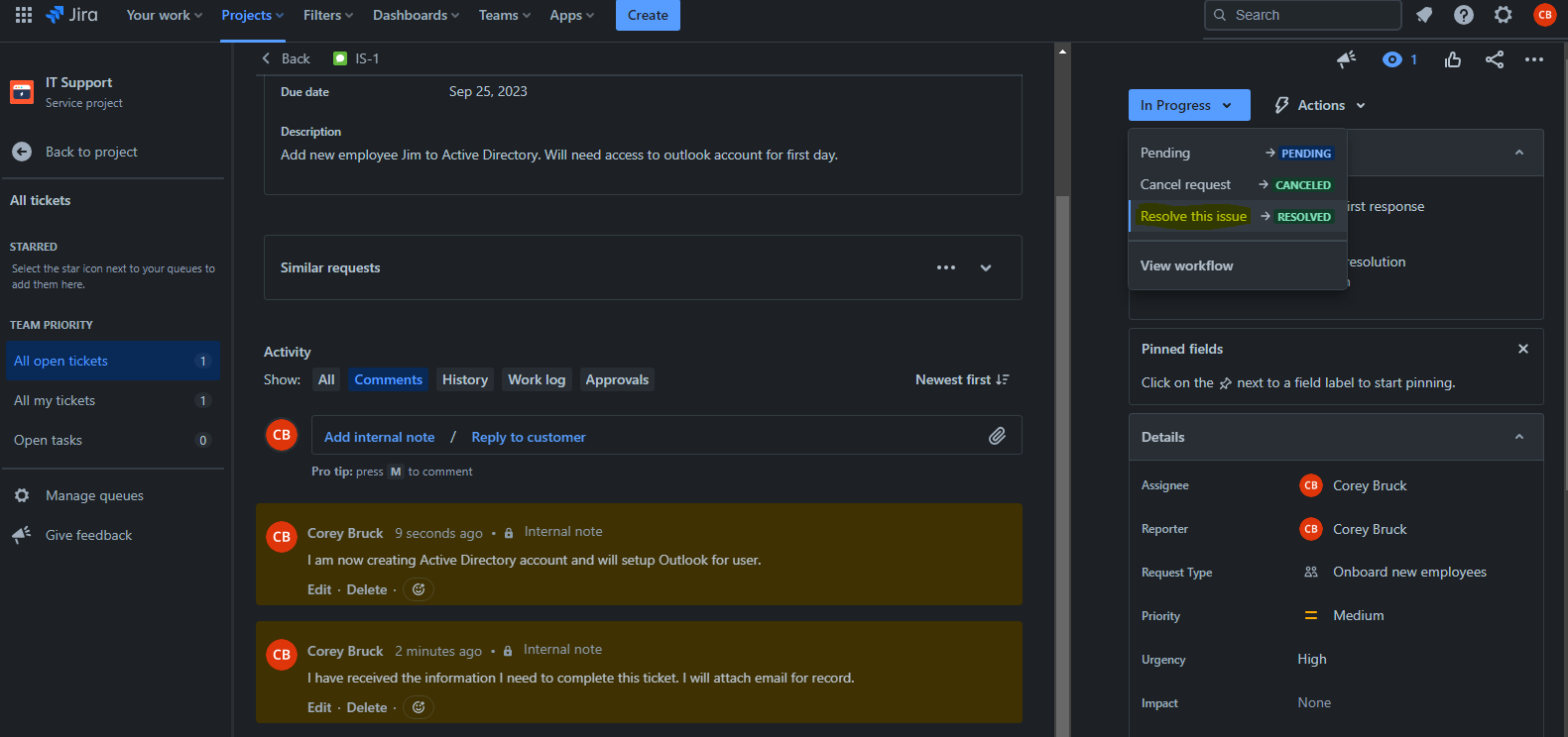 GitHub - coreybruck/Ticketing-Jira-Lab