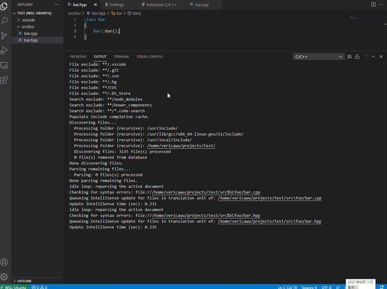 "Go To Symbol" opens local cache file instead of remote file when using ssh remote extension ...