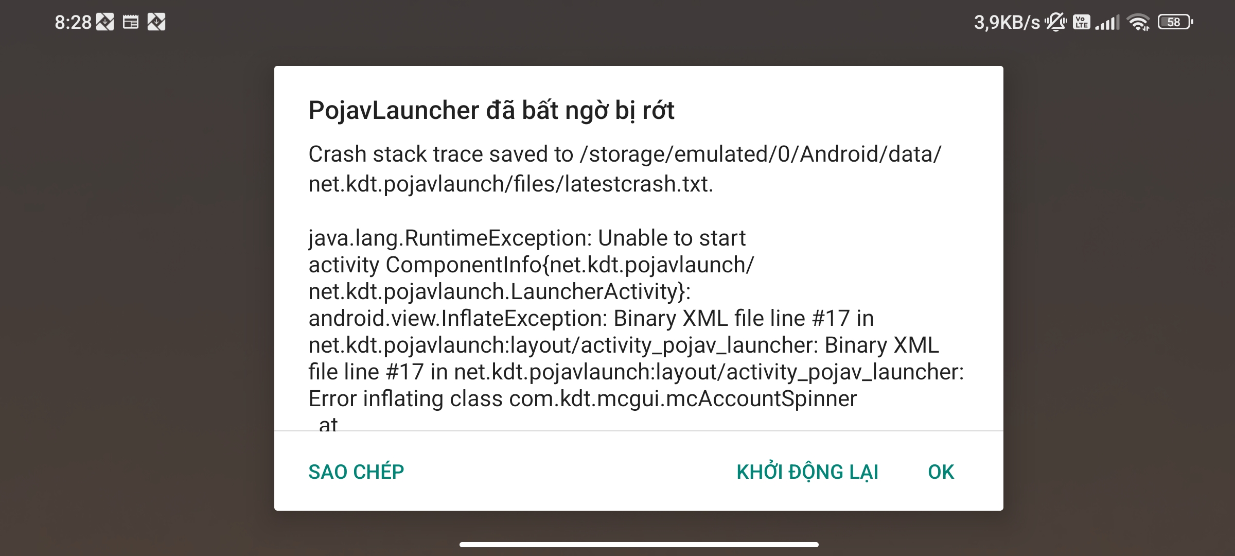 Game crash after login · Issue #3807 · PojavLauncherTeam/PojavLauncher · GitHub