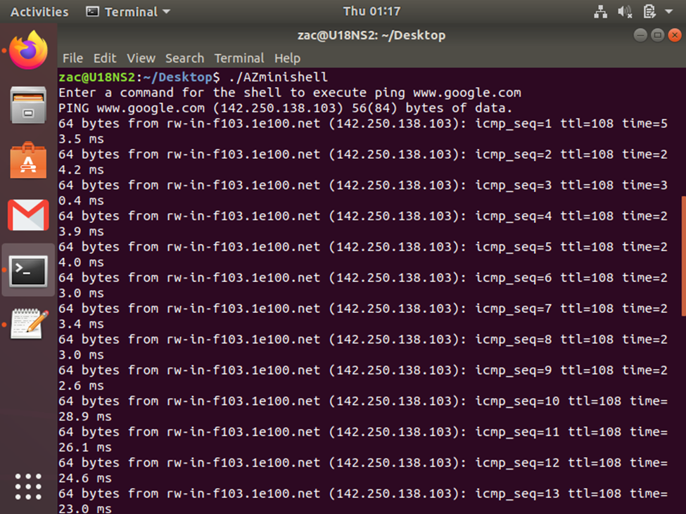Example Ping Command · Issue #2 · arisebryn/shell-programs · GitHub
