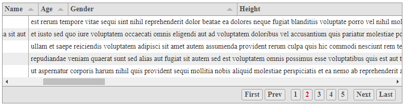 Column headers misaligned after page change · Issue #1169 · olifolkerd/tabulator · GitHub