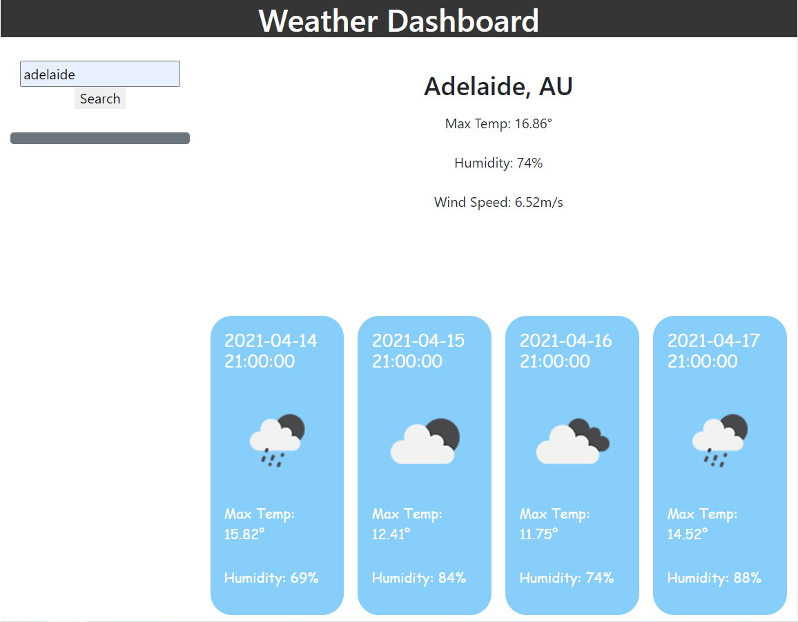 GitHub - Brucksta/HW-WeatherApplication