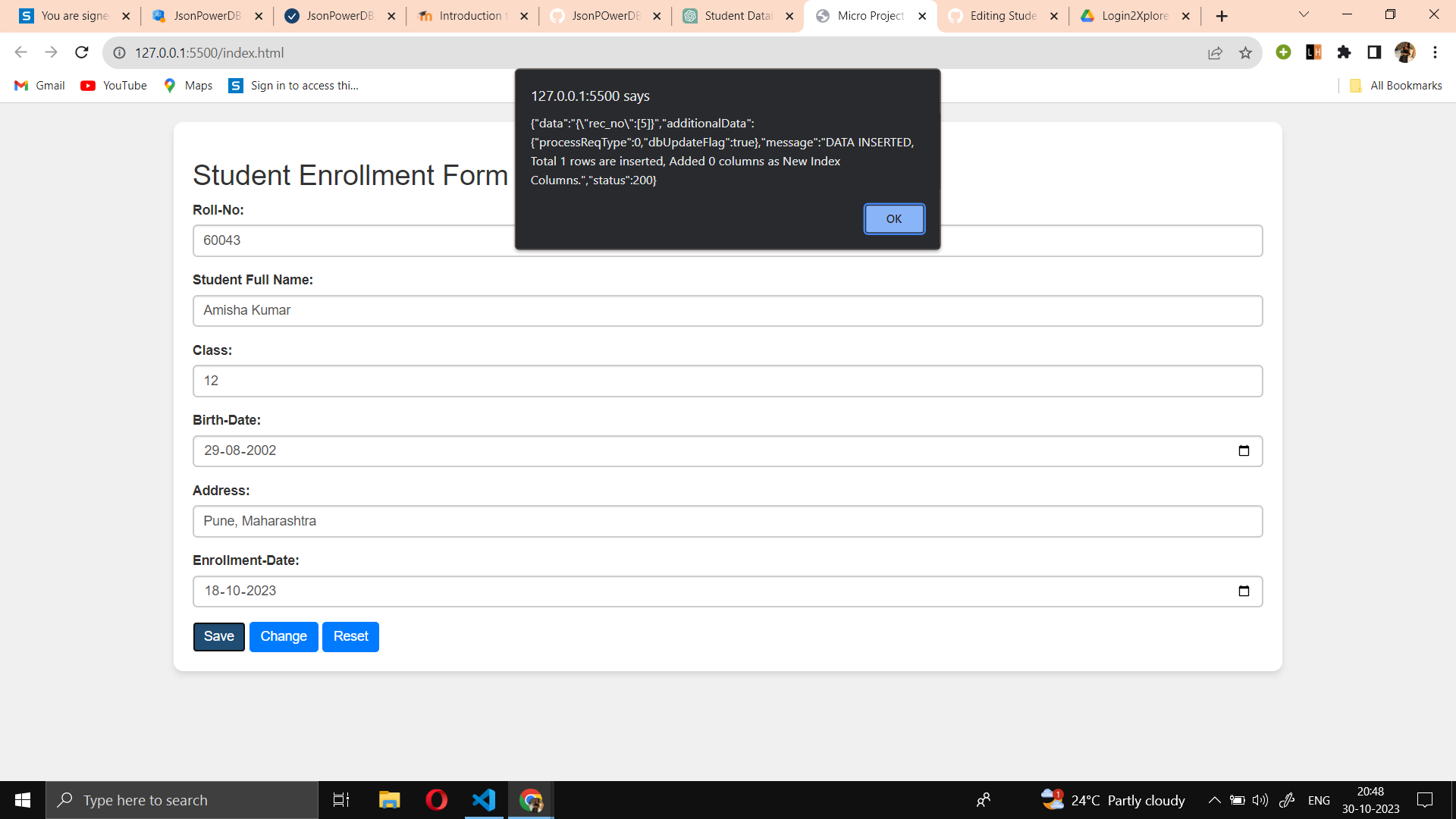 GitHub - Amishak29/StudentLogin2Xplore