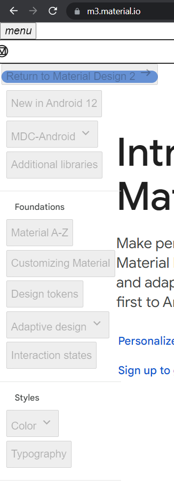 m3.material.io site broken on chrome? · Issue #7554 · material-components/material-components ...