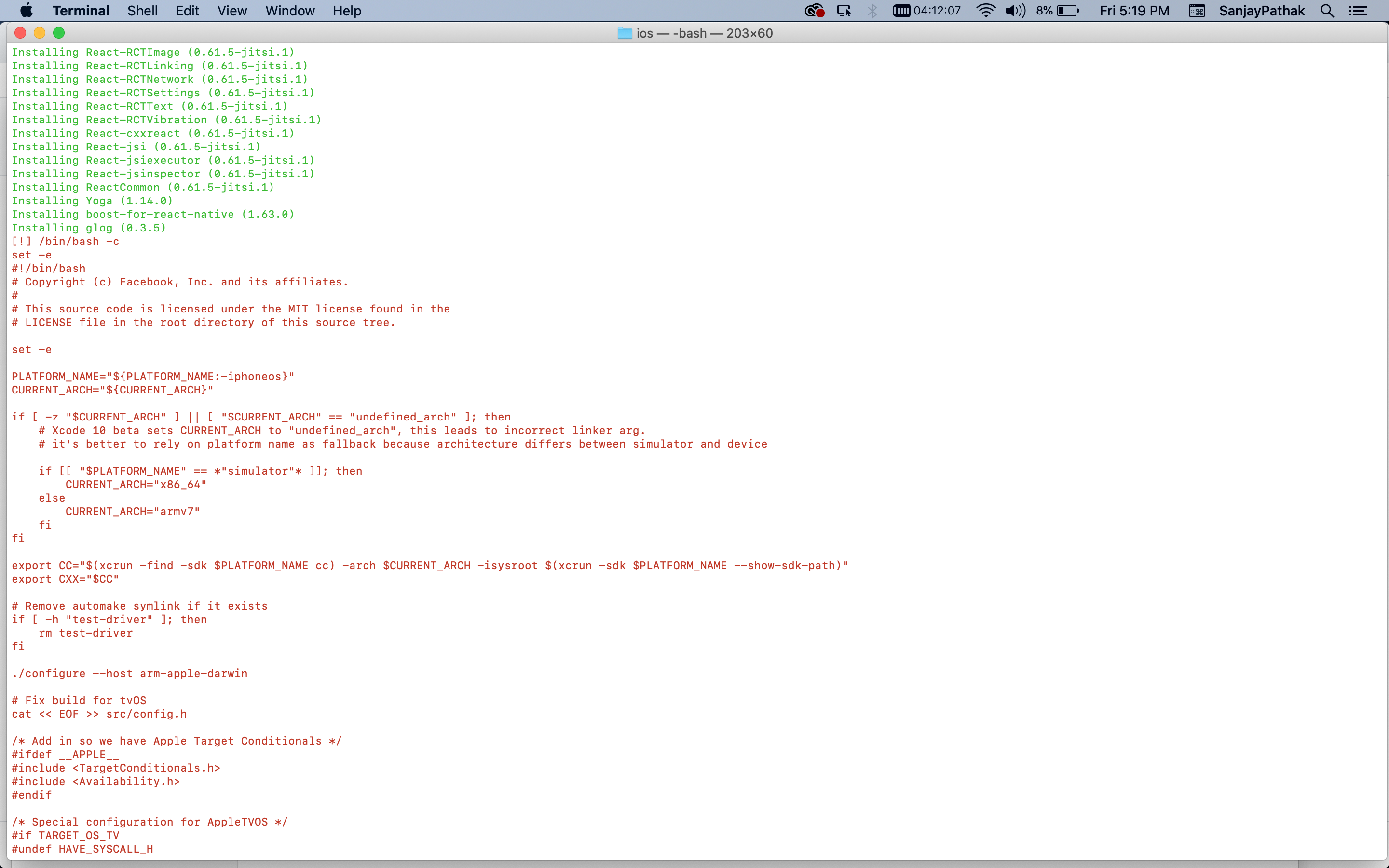 npx pod-install not working for XCode 12 · Issue #7722 · jitsi/jitsi-meet · GitHub