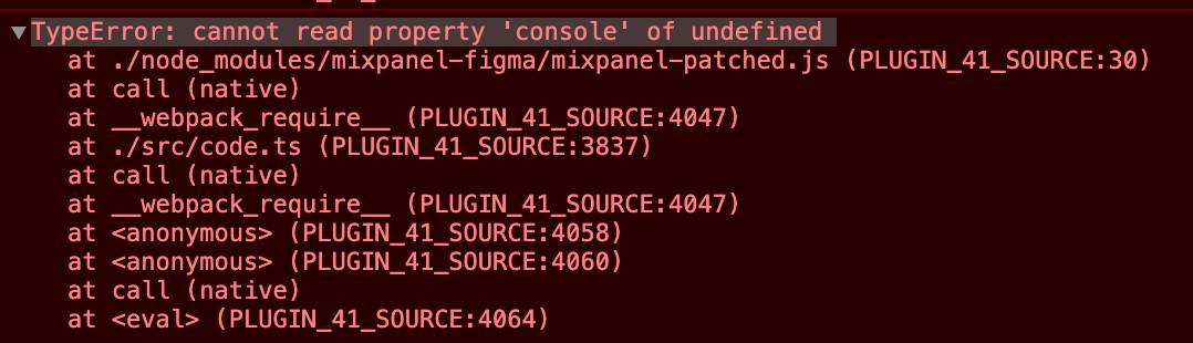 When I Try To It I Am Getting Typeerror Cannot Read Property Console Of Undefined