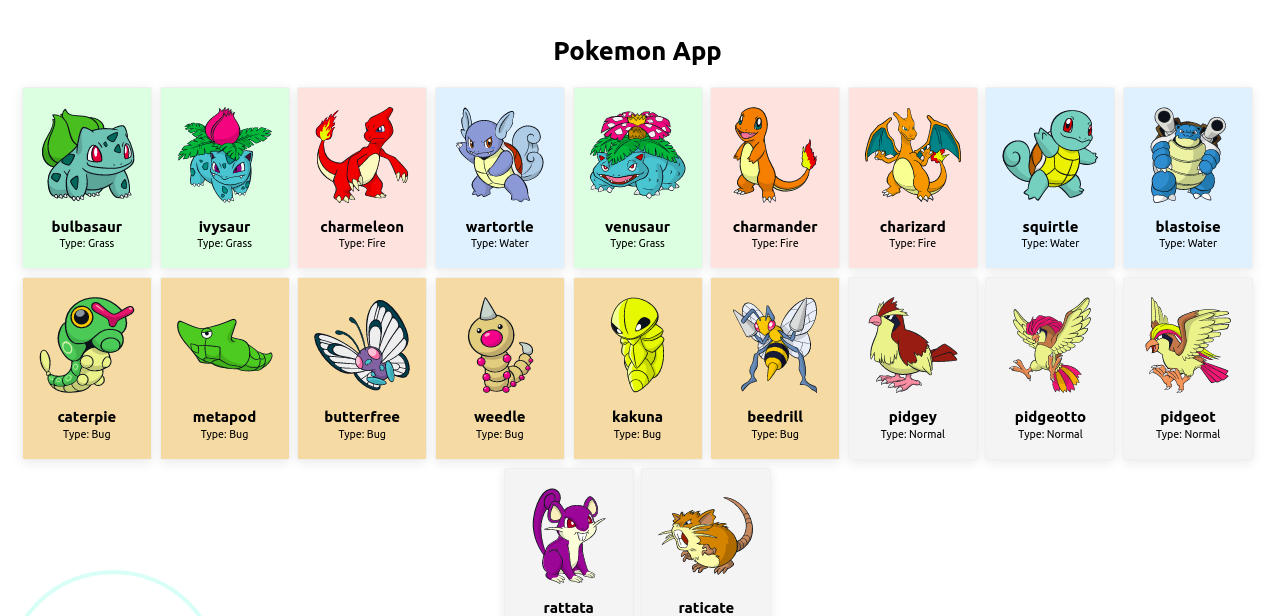 GitHub - MaryamMuchai/Pokemon-API: This is a pokemon app built with ...