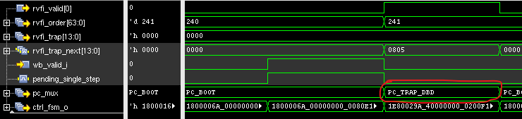 rvfi_trap not correct for single step instructions · Issue #342 · openhwgroup/cv32e40x · GitHub