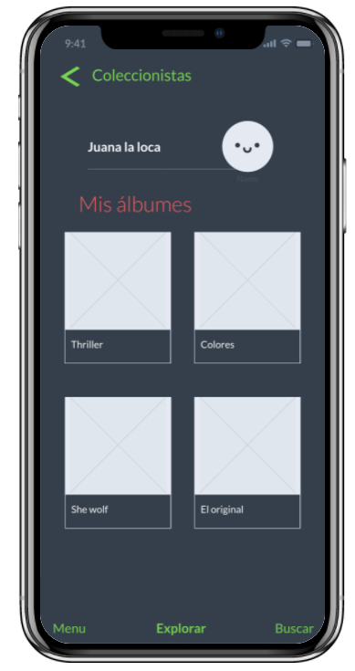 Inception- Wireframes · Issue #8 · wilson-bg/Vinilos-App · GitHub