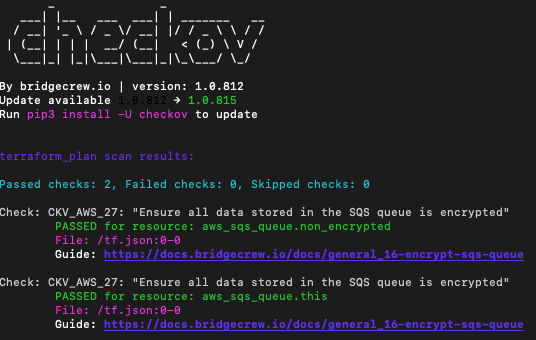 Terraform plan check CKV_AWS_27 not working when kms_master_key_id does not gets set · Issue ...