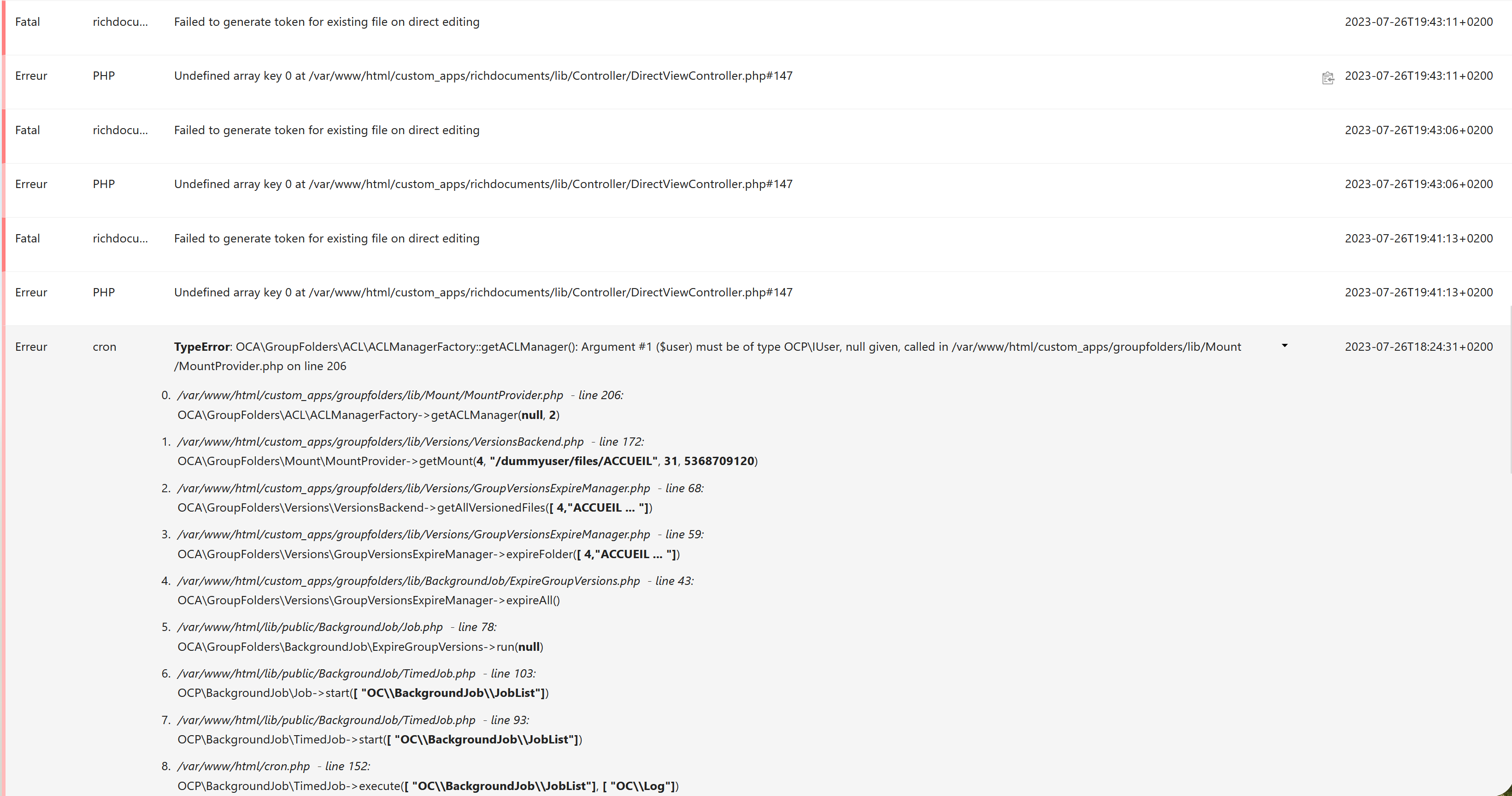 Access rules malfunction with group folders · Issue #3088 · nextcloud/richdocuments · GitHub