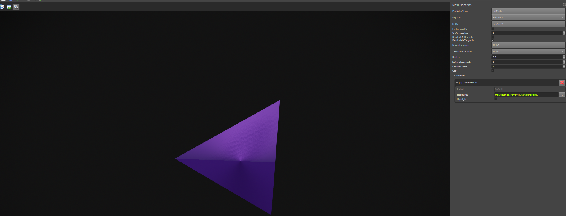 Procedural mesh primitives use lowest detail as their default configuration · Issue #347 ...